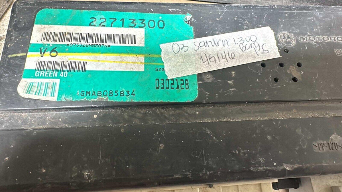 22713300 bcm body control module computer 2003 Saturn L300 | Swan Auto